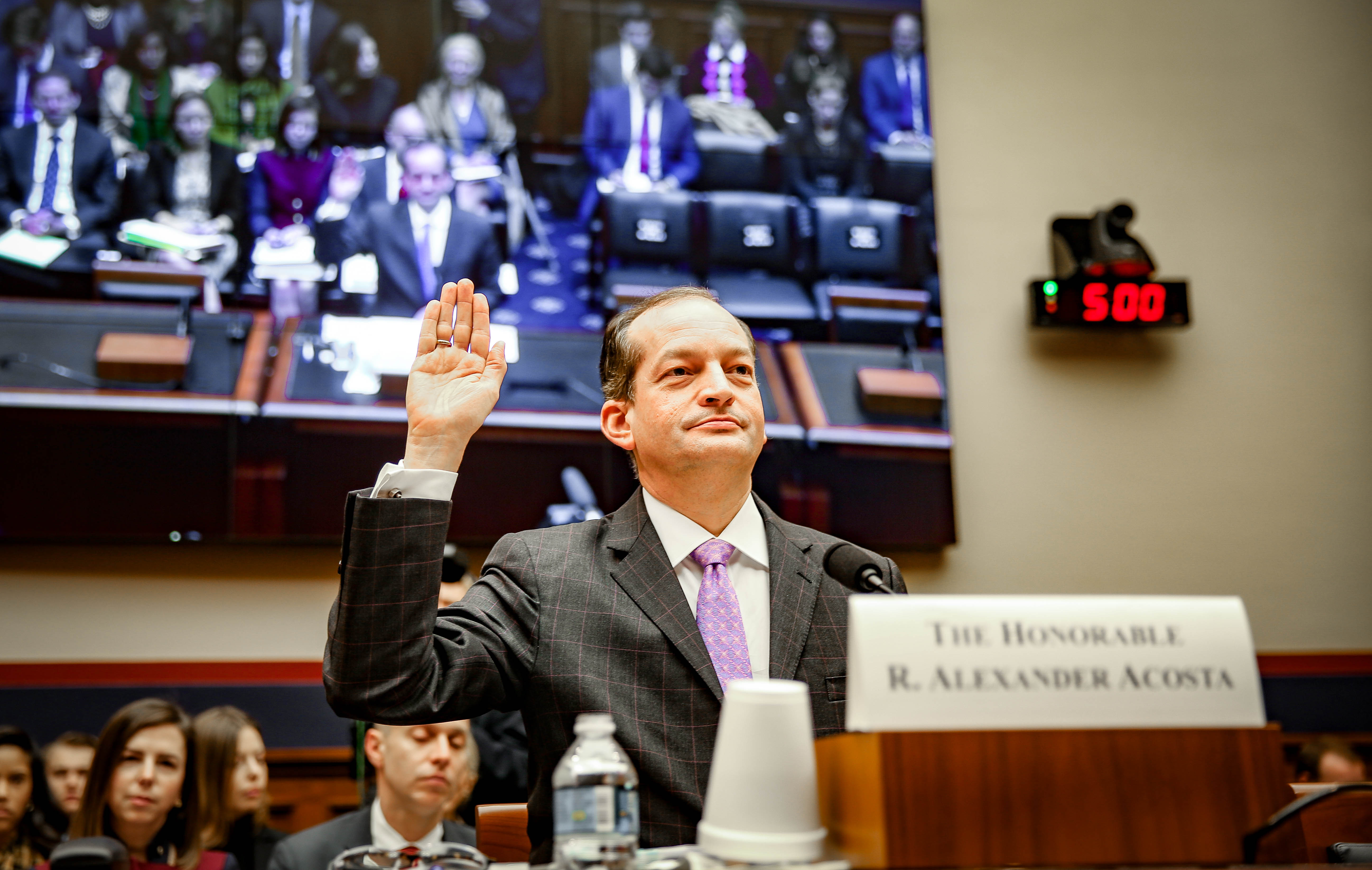 Labor Secretary Acosta Testifies Before House Committee | Committee on ...